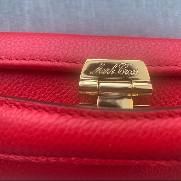 Mark Cross | Bags | New In Box Mark Cross Grace Lungo Bag Tumbled Grain ...